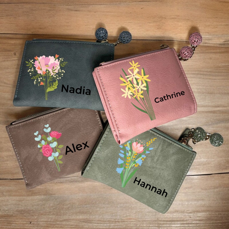 Flower Wallet - Etsy