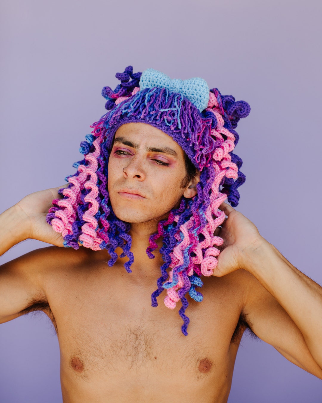 Japanese Amigurumi Crocheted Doll Wig - Etsy