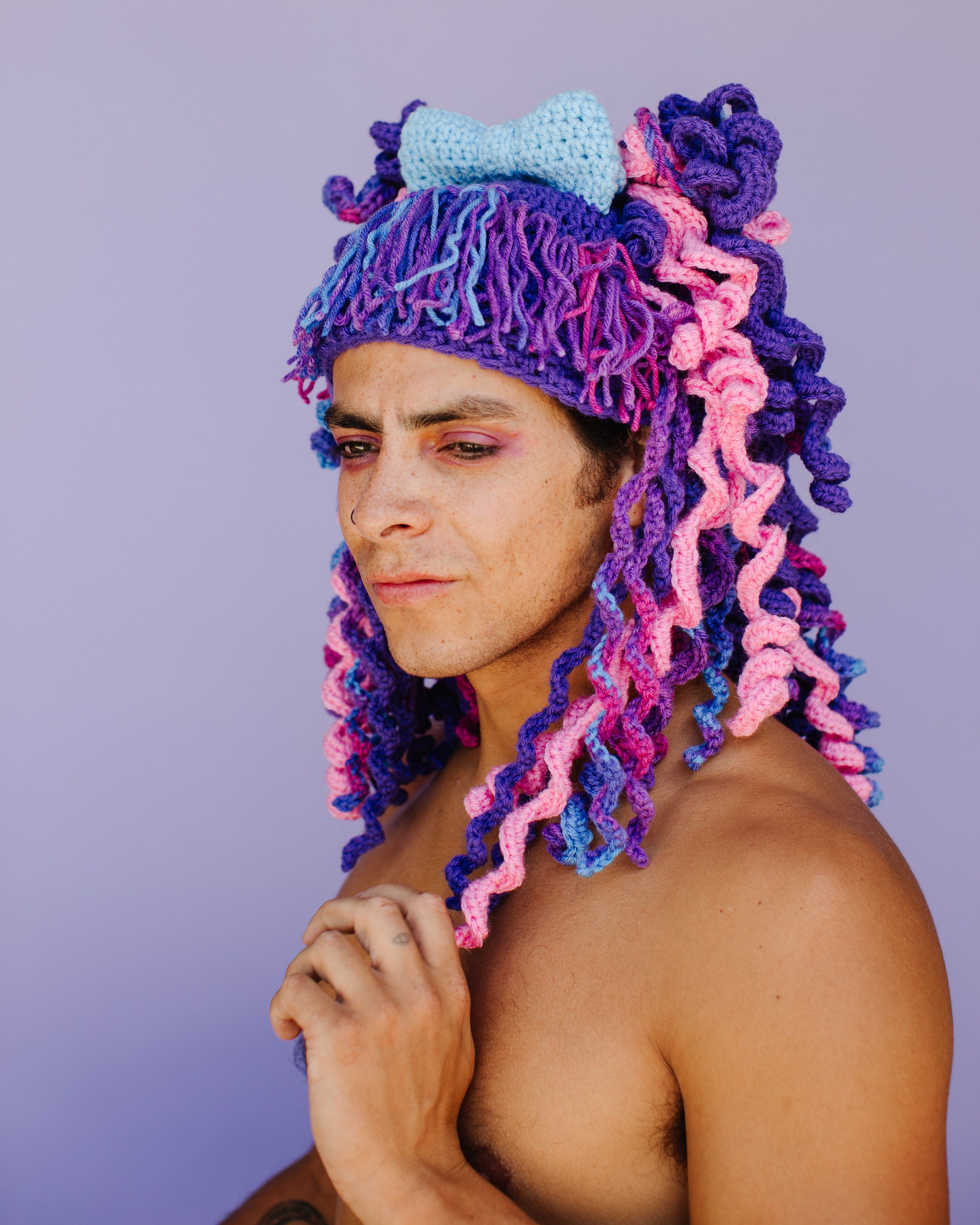 Japanese Amigurumi Crocheted Doll Wig - Etsy