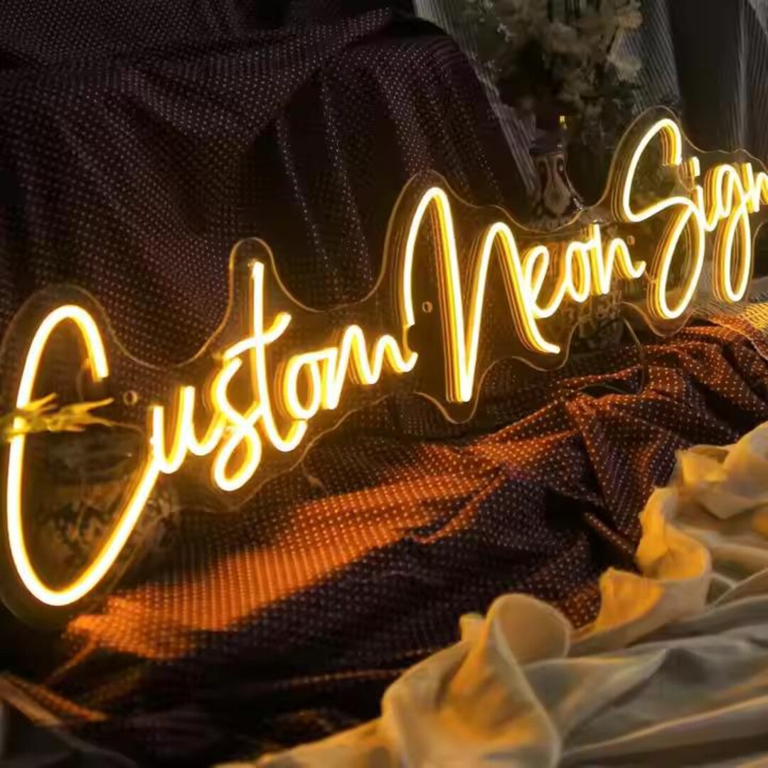 Custom Neon Sign Wedding, Led Sign for Home Decor, Neon Name Sign ...