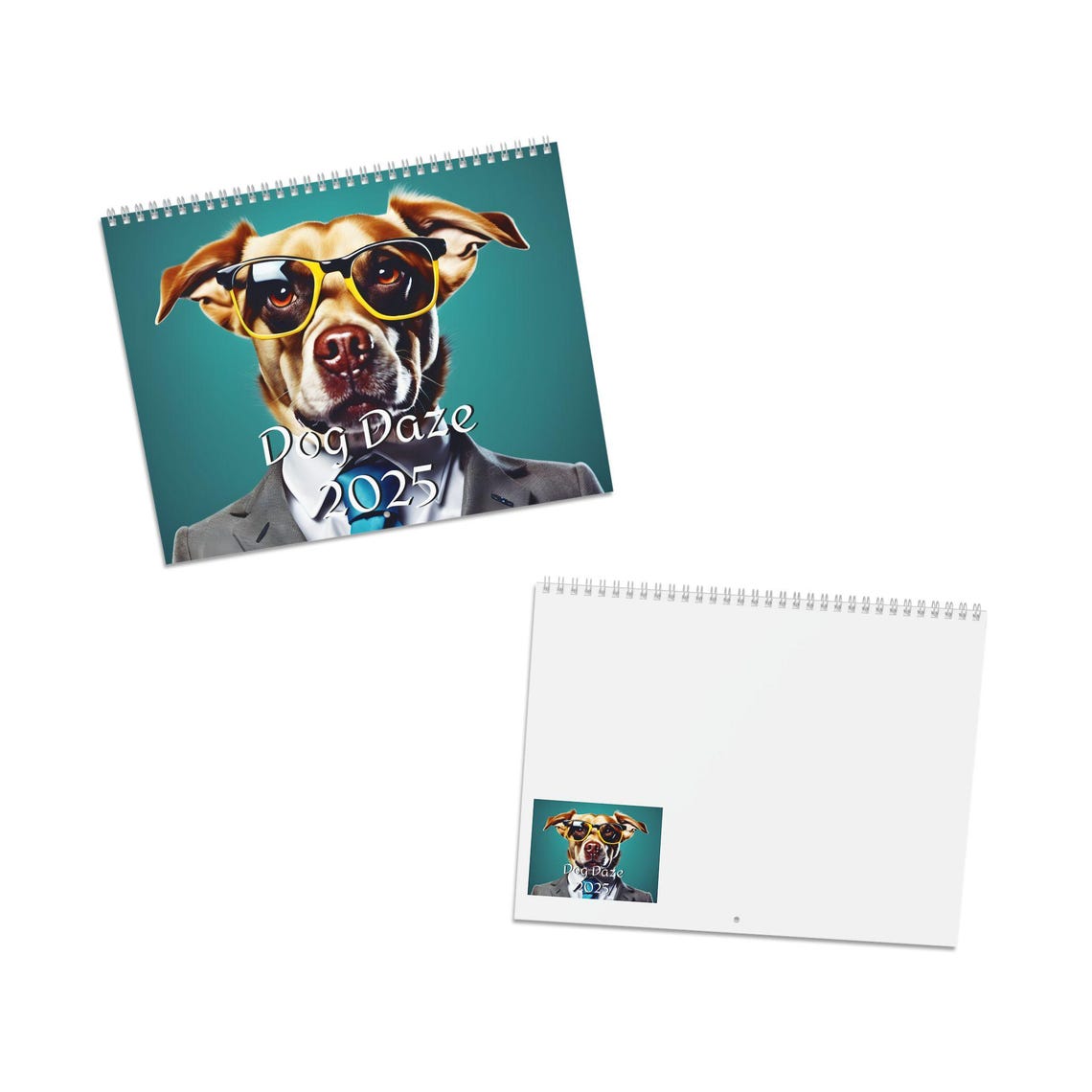 Dog Daze Humorous Dog Lover Calendar (2025), Birthday Gift, Christmas ...