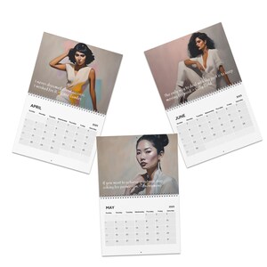 Women's Inspiration and Motivation Calendar (2025), Birthday Gift ...