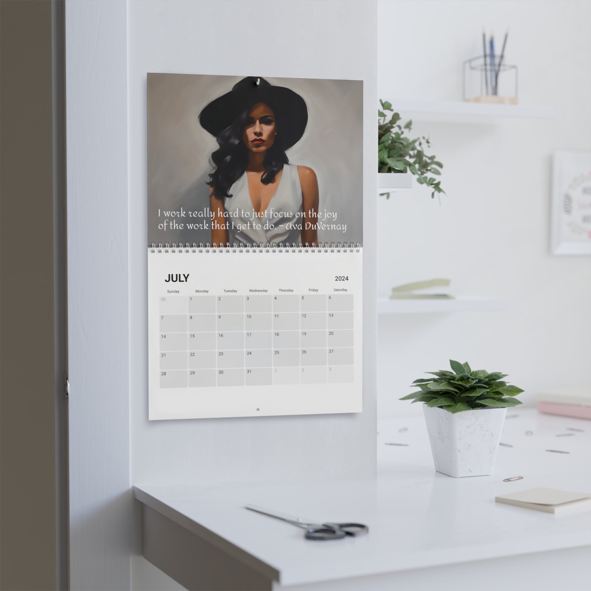 Women's Inspiration and Motivation Calendar 2024, Birthday Gift ...