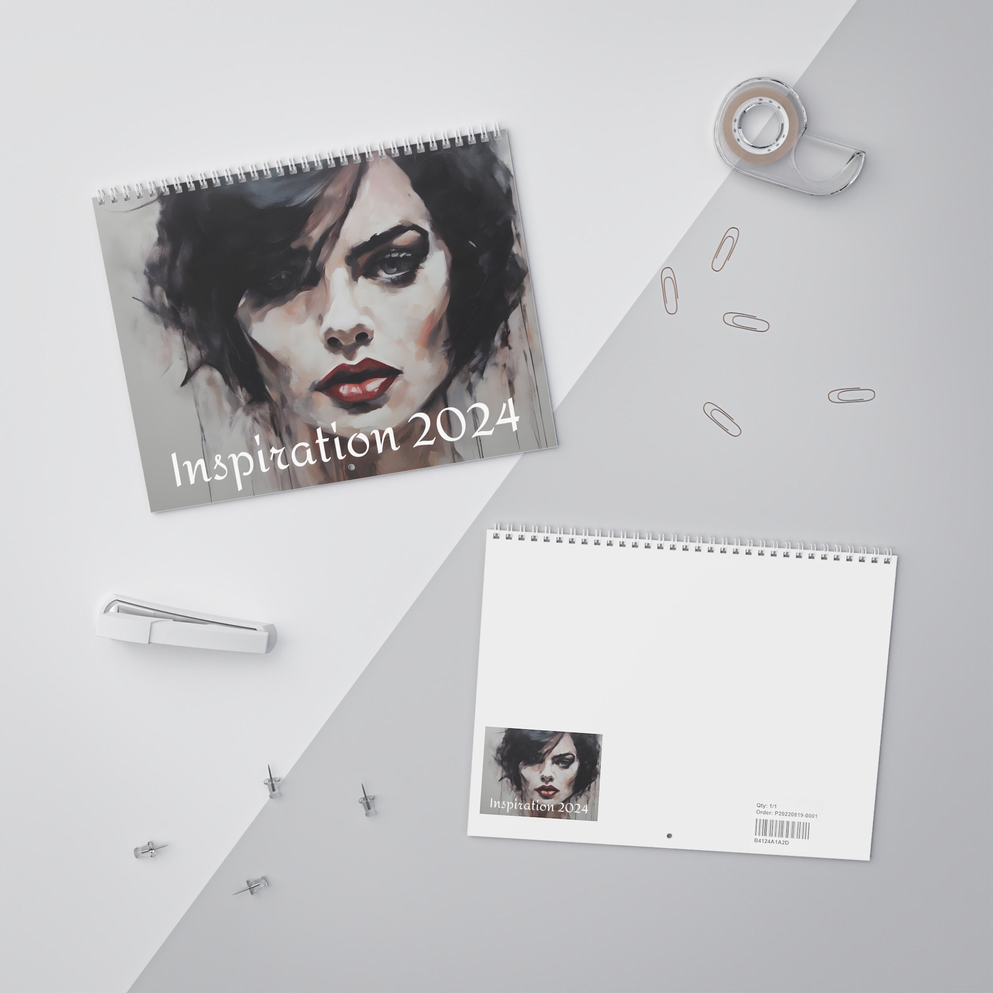 Women's Inspiration and Motivation Calendar 2024, Birthday Gift ...