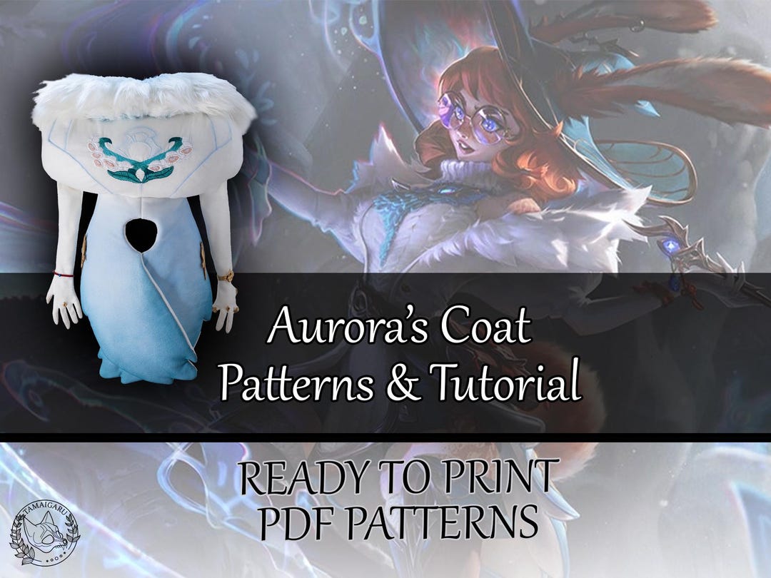 Aurora - Coat Patterns & Tutorial | League of Legends Cosplay, DIY ...