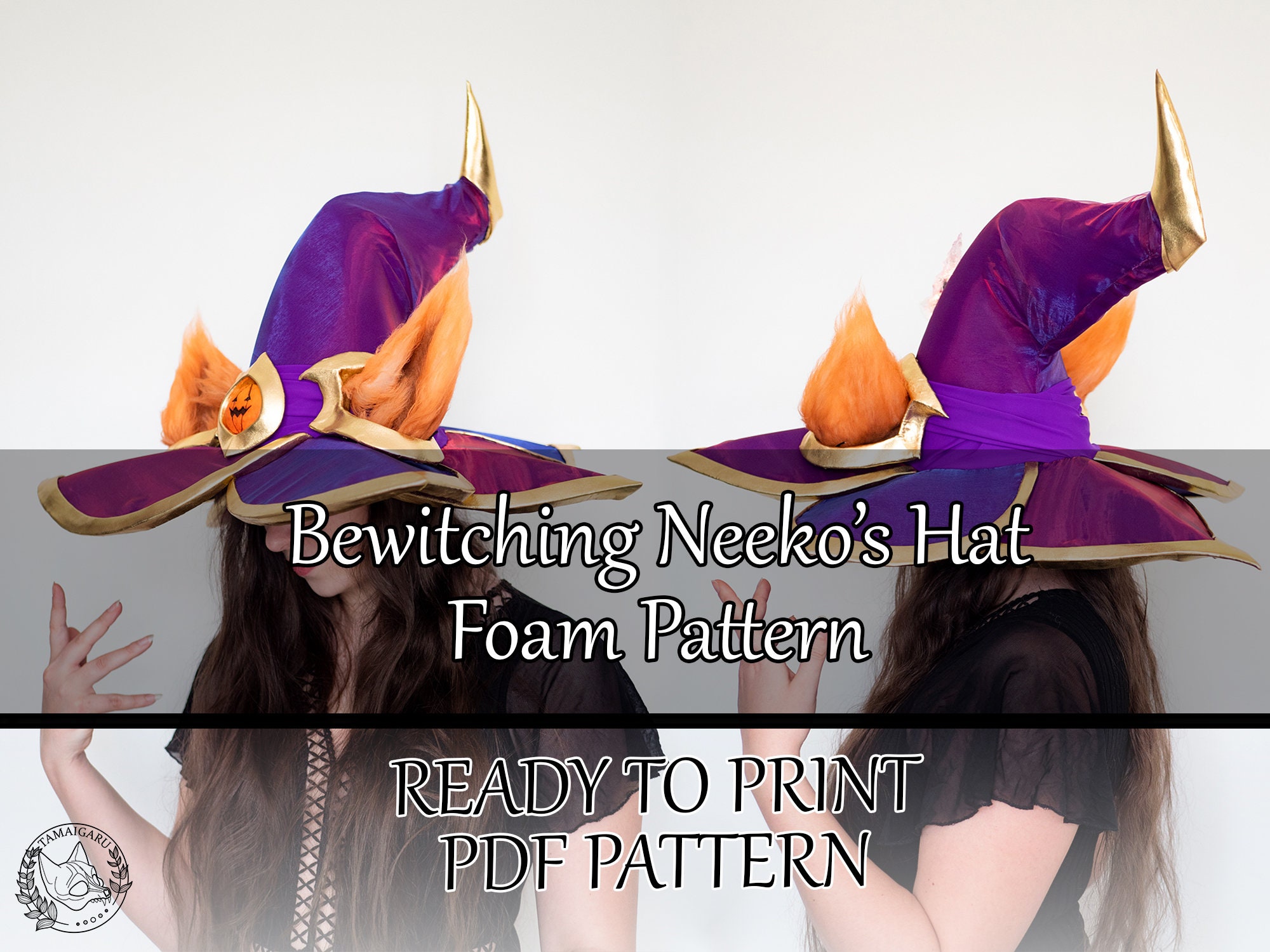 Bewitching Neeko - Hat Pattern | League of Legends Cosplay, DIY, Witch ...