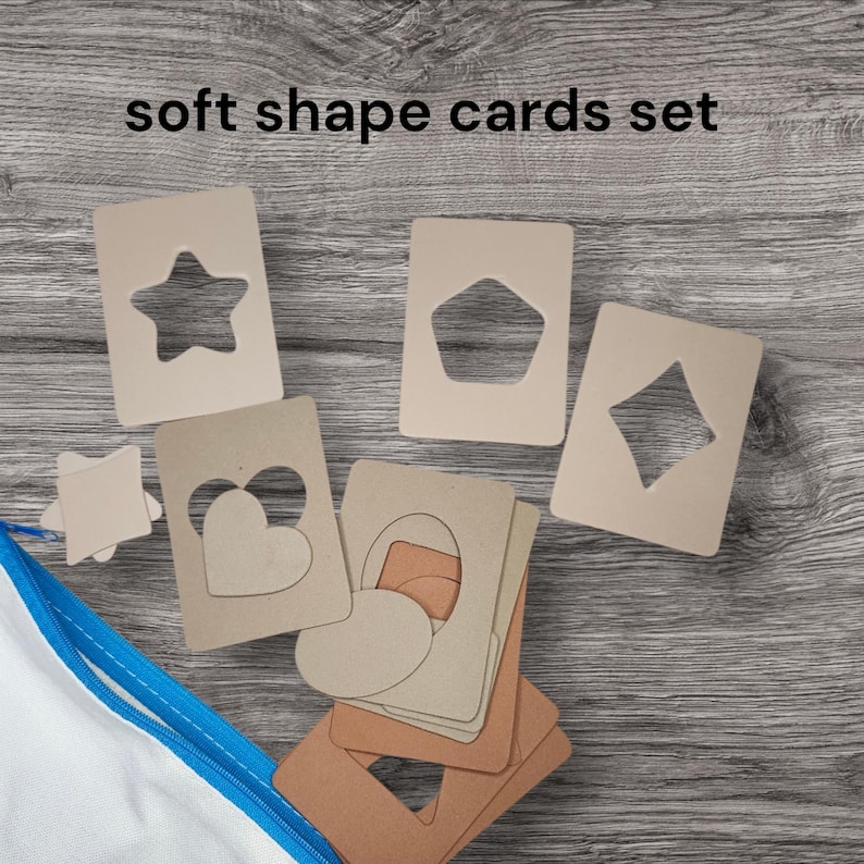 Montessori-inspired Shape Cards | Foam Learning Shapes for Kids - Etsy