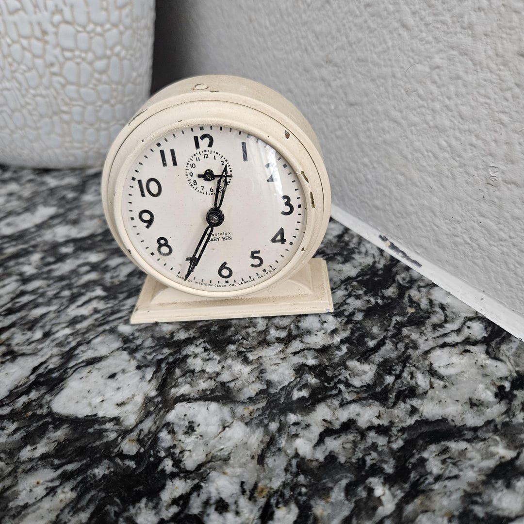 Antique Westclox Baby Ben Alarm Tabletop Clock - Etsy