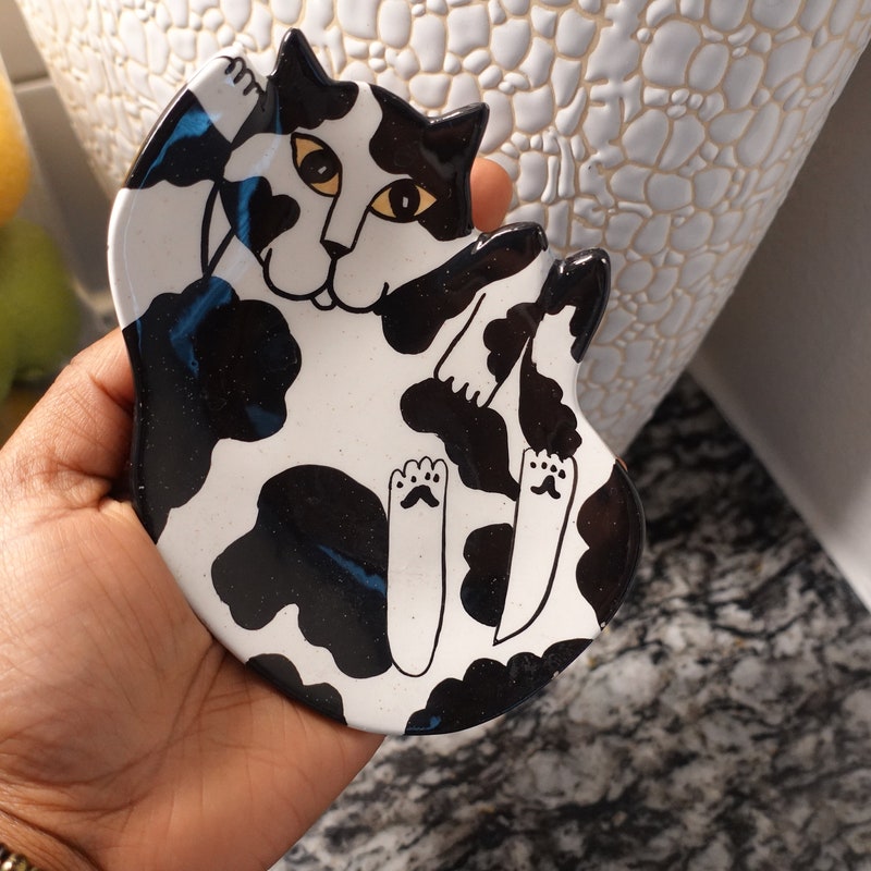 Cat Spoon Rest - Etsy