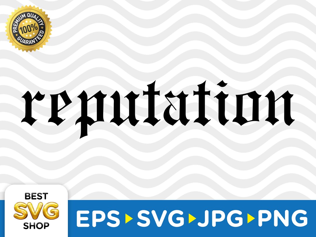 Taylor Swift Reputation SVG File PNG File JPG Dxf Instant - Etsy
