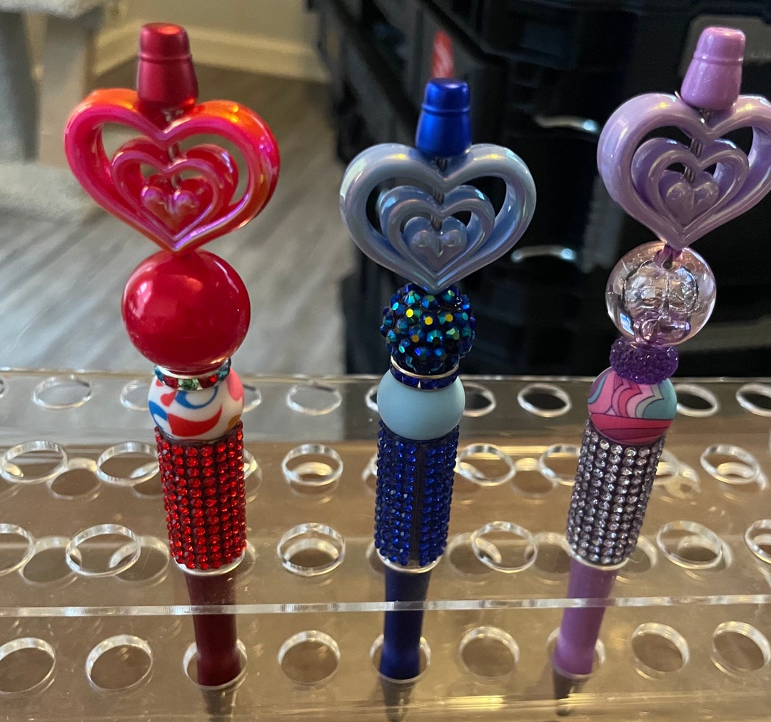 Heart Bedazzled Pen - Etsy