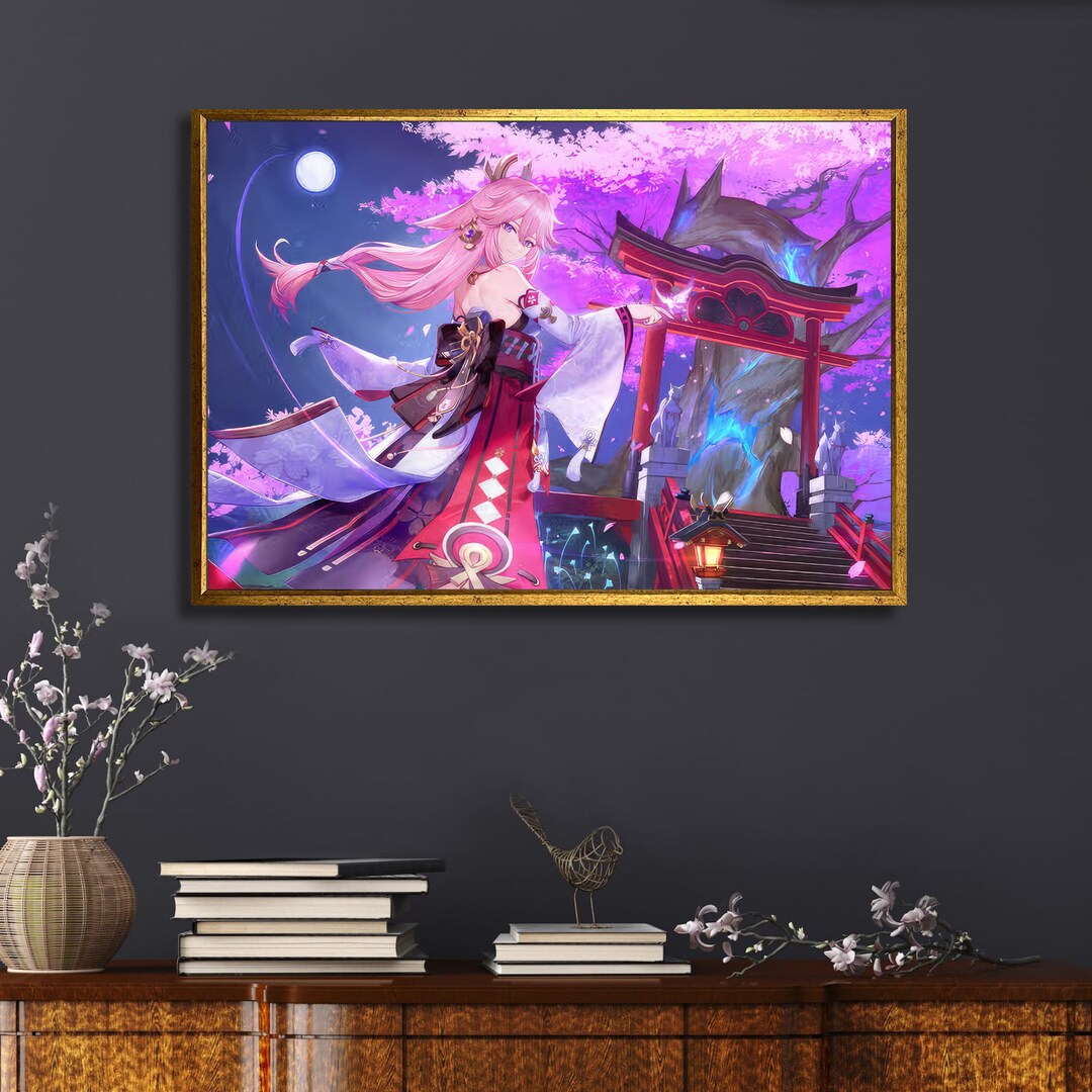 Genshin Impact yae Miku sakura, Genshin Impact Art, Genshin Impact ...