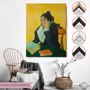 Vincent Van Gogh Madame Ginoux With Books, Modern Canvas Wall Decor ...