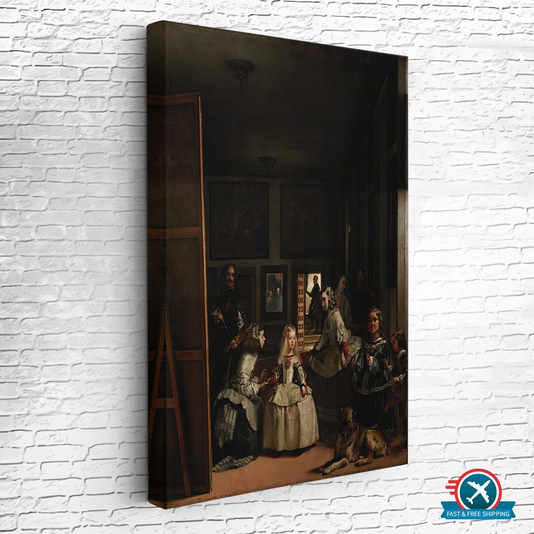 Diego Velázquez Las Meninas, Canvas Room Decor, Home Decor Canvas ...