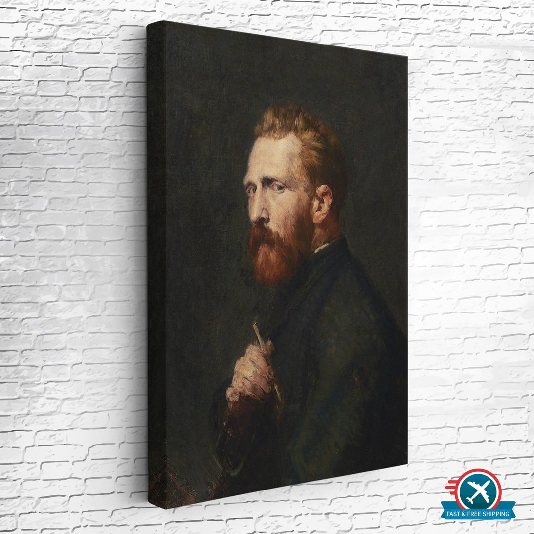 John Peter Russell Portrait of Vincent Van Gogh, Canvas Room Decor ...