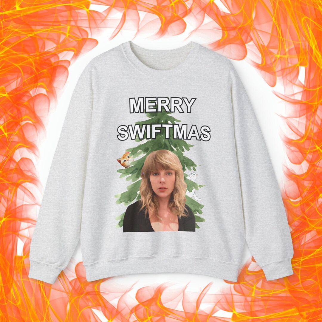 Ts/swiftie Merry Swiftmas Sweater, Christmas Sweater, Cute Eras Tour ...