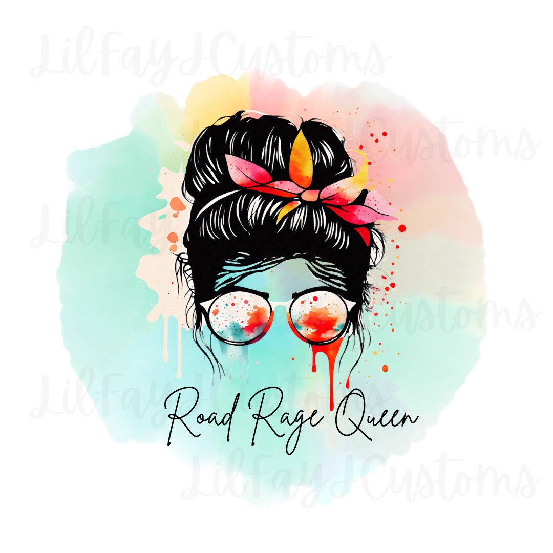 Road Rage Queen SVG/PNG - Etsy Australia