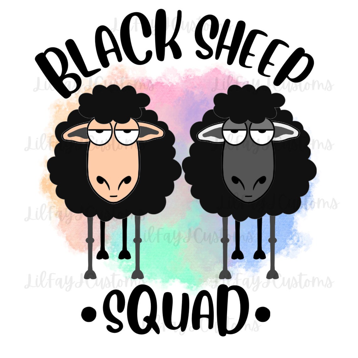 Black Sheep Squad SVG/PNG - Etsy