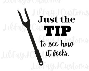 Just the Tip SVG & PNG - Etsy