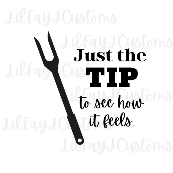 Just the Tip Svg - Etsy