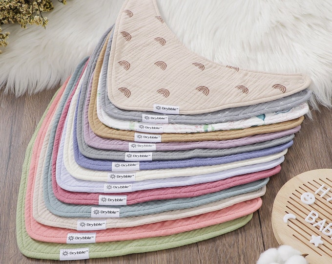 Teething bibs - Etsy