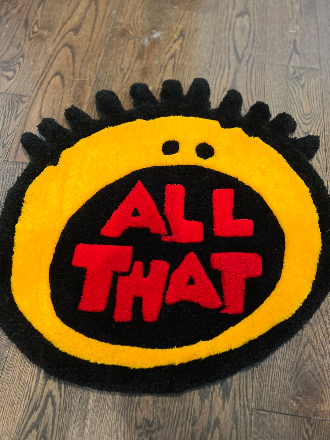 All That Tufted Rug Nickelodeon Rug 90s Kid Rug - Etsy