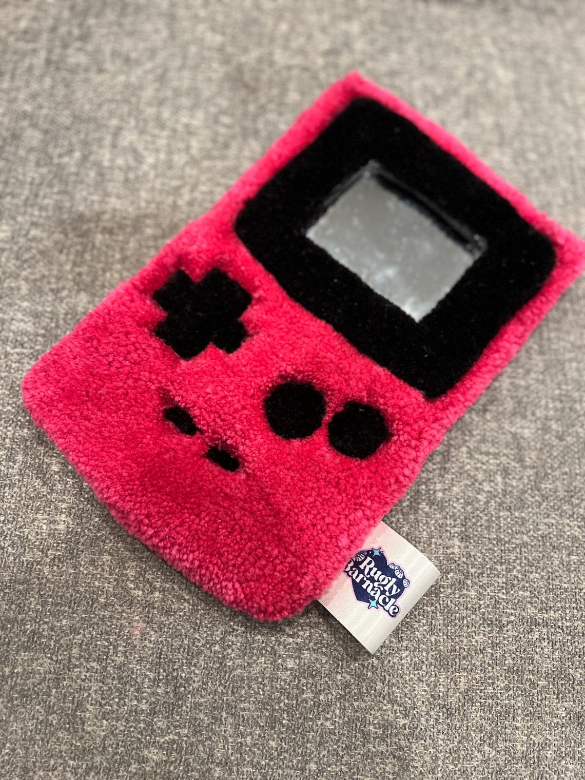 Gameboy Color Tufted Mirror | Nintendo Mirror | Video Game Rug Mirror ...