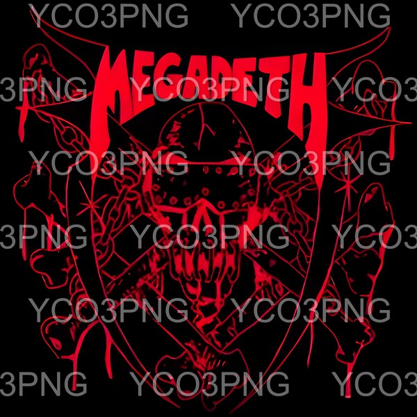 Megadeth Svg - Etsy