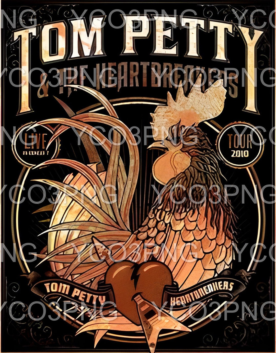 Tom Petty PNG L Tom Petty Arts L Tom Petty Prints L Tom Petty Art L Tom ...