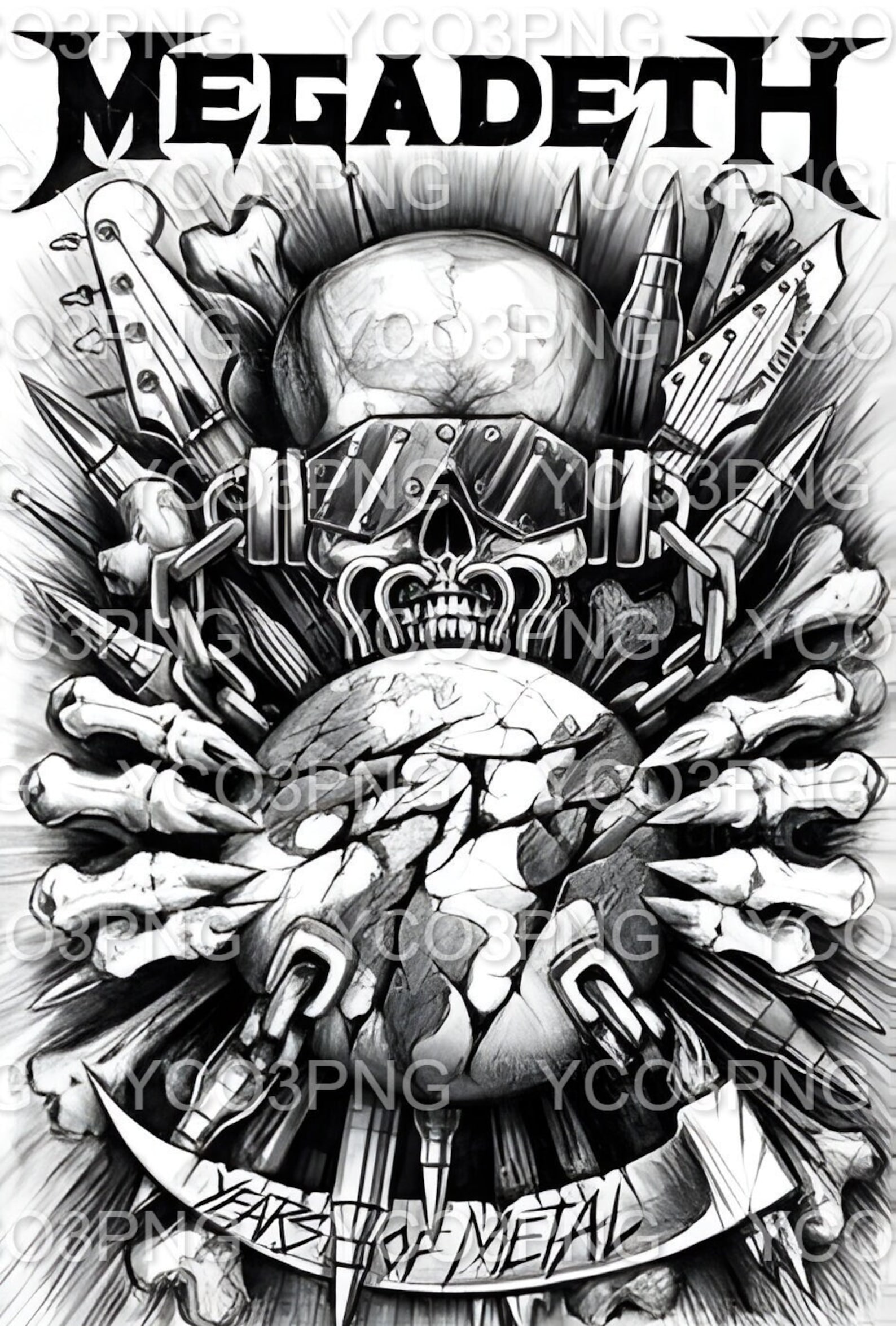 Megadeth PNG L Megadeth Arts L Megadeth Prints L Megadeth Art L ...