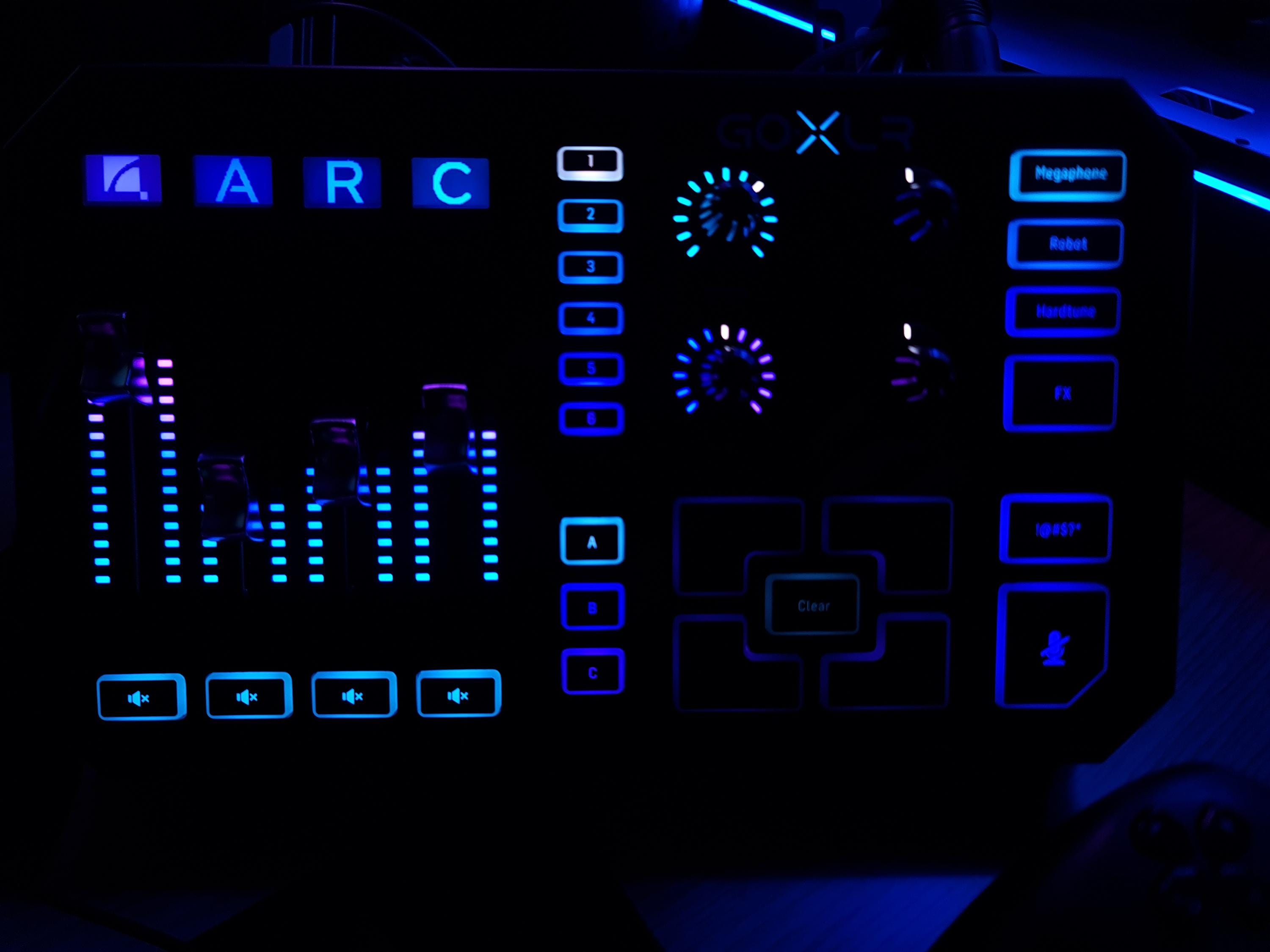 Goxlr Profile: "team Ice-blue" Intel Arc Inspired RGB Color Theme - Etsy