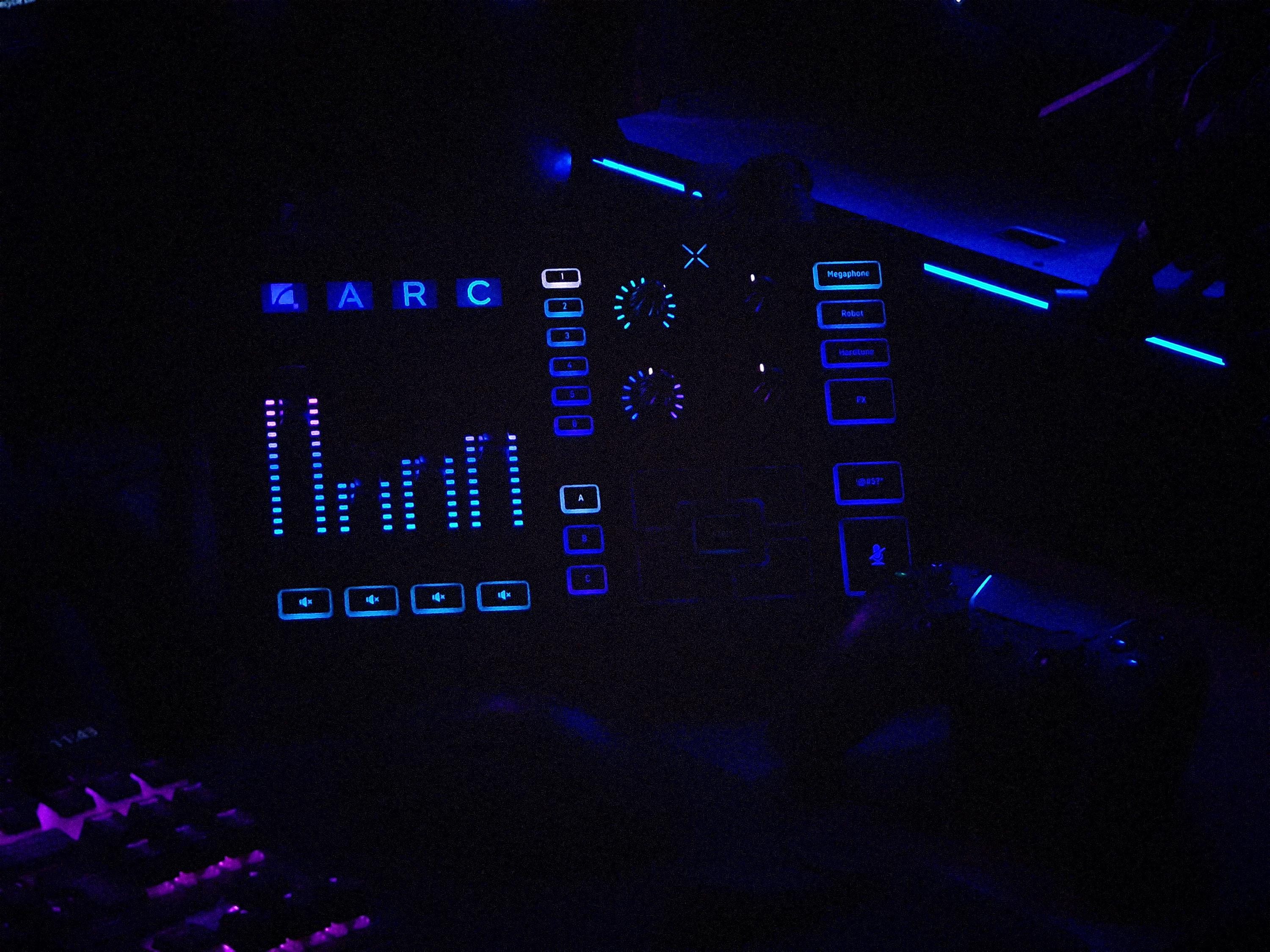 Goxlr Profile: "team Ice-blue" Intel Arc Inspired RGB Color Theme - Etsy