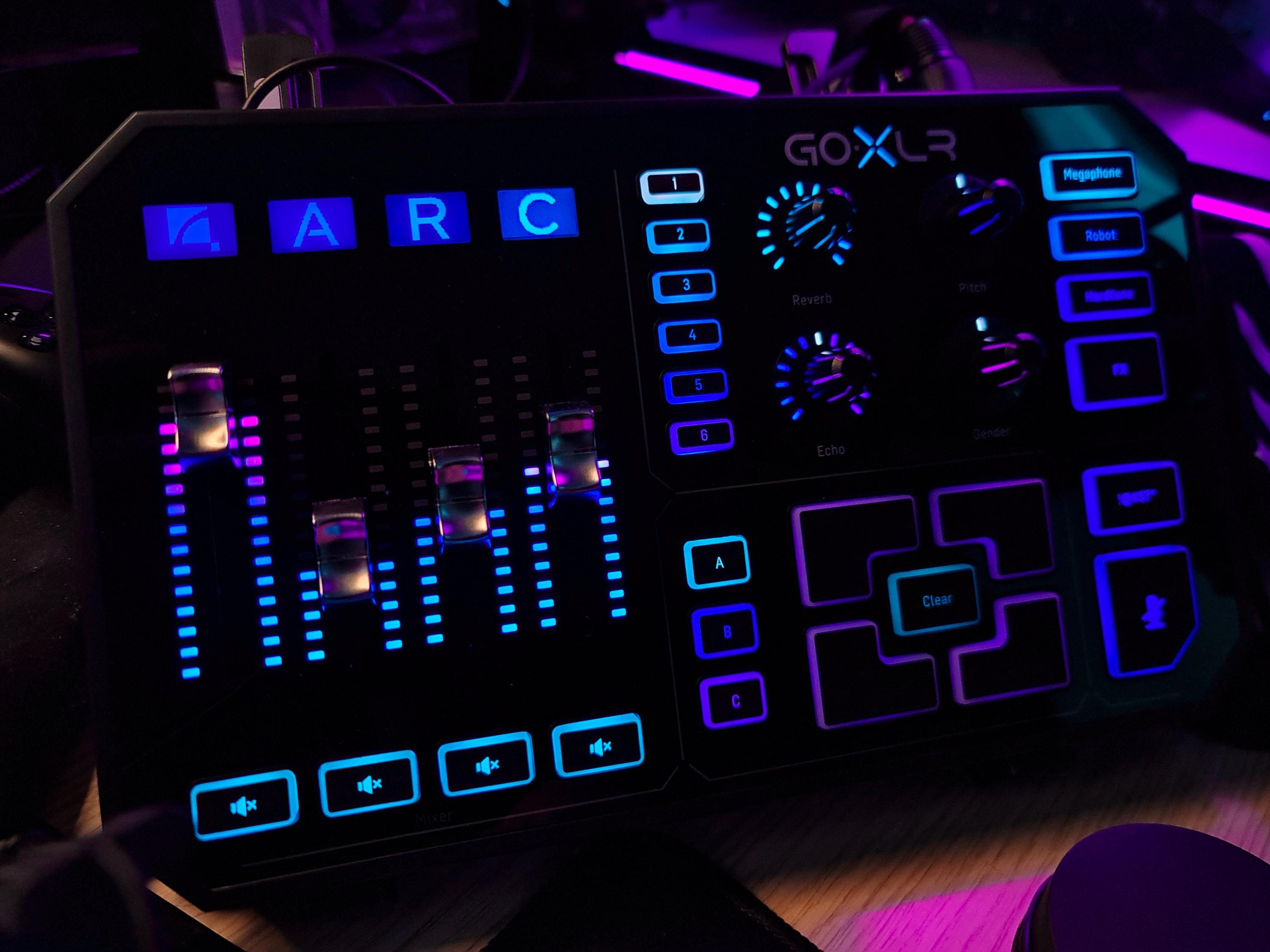 Goxlr Profile: "team Ice-blue" Intel Arc Inspired RGB Color Theme - Etsy