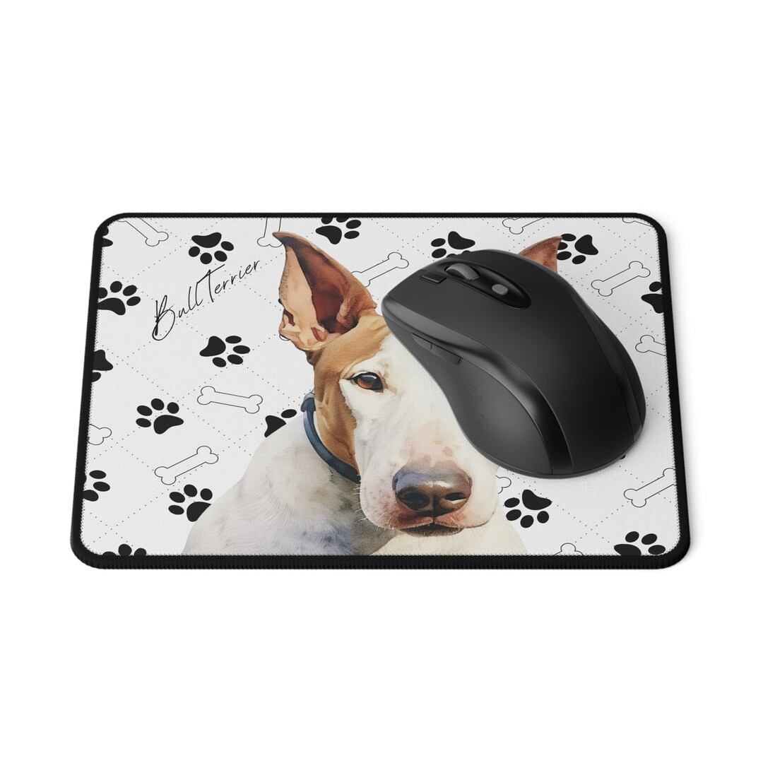 Bull Terrier Gaming Mouse Pad - Etsy