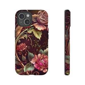 Vintage Floral Phone Case by Tough Cases PH1 - Etsy