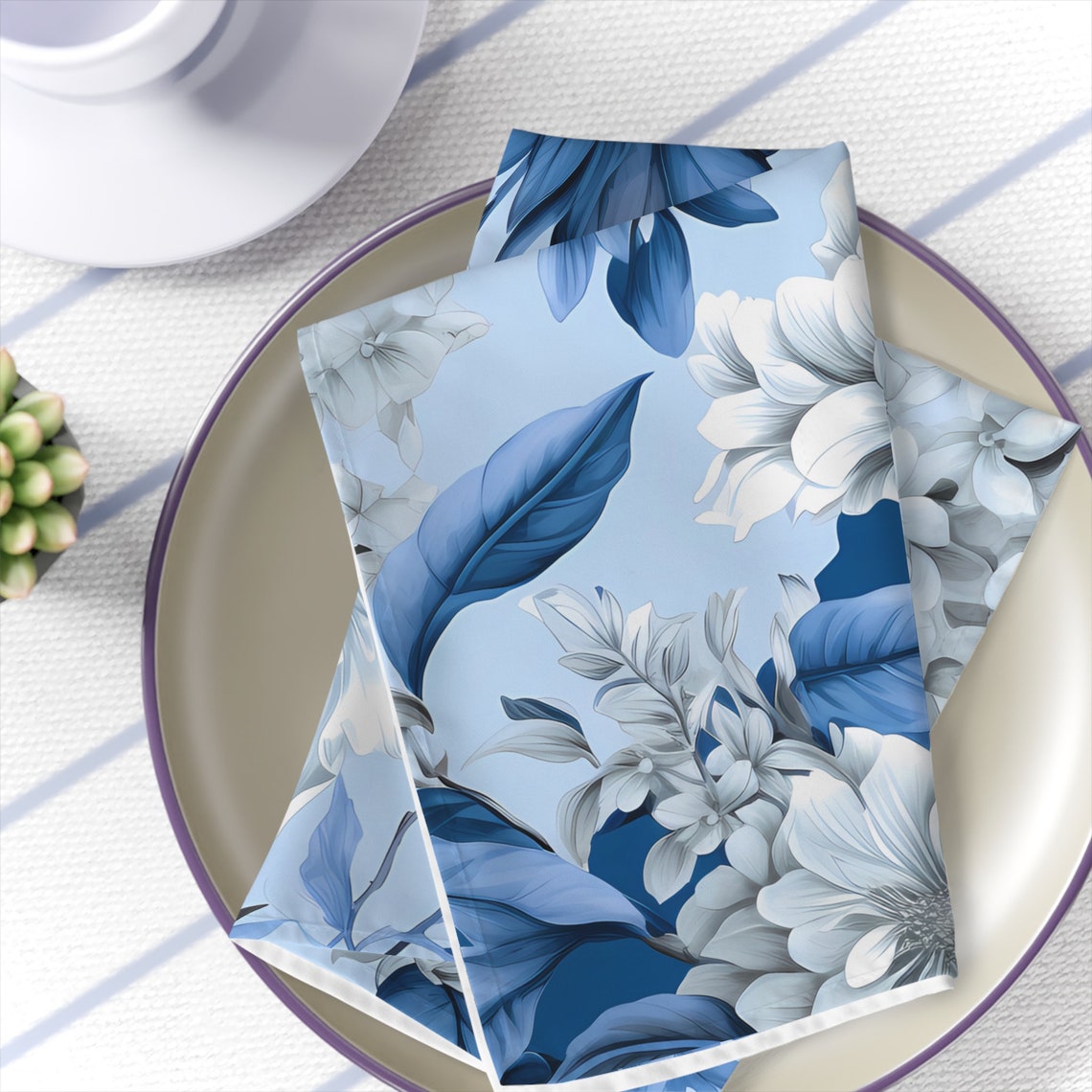 Chinoiserie Napkins set of Four - Etsy