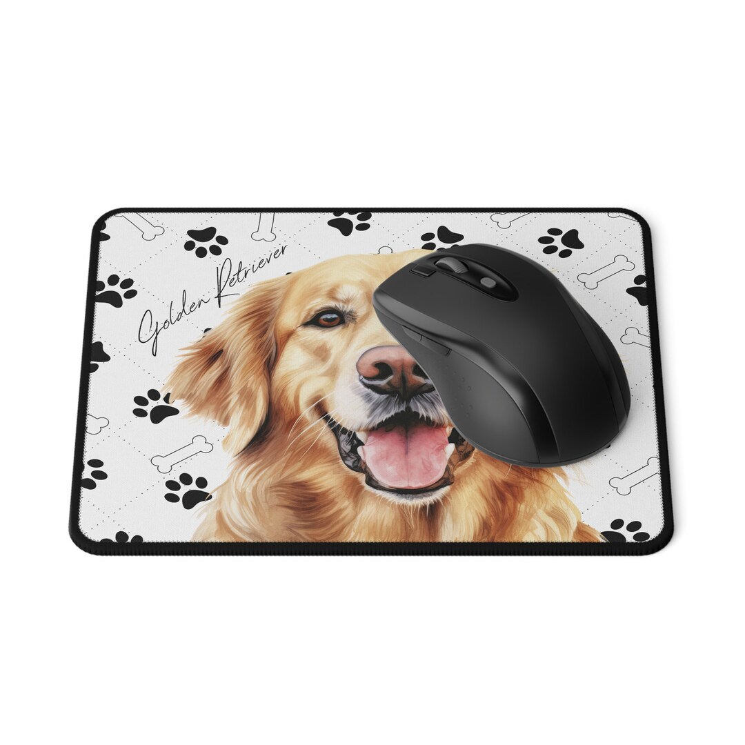 Golden Retriever Gaming Mouse Pad - Etsy