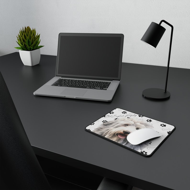 Old English Sheepdog Gaming Mouse Pad - Etsy