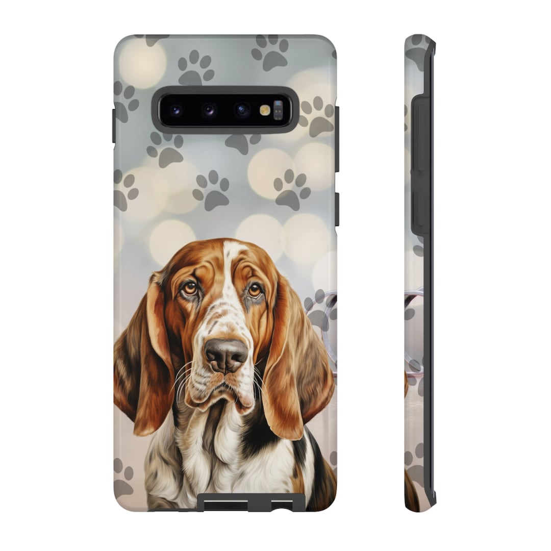 Basset Hound Phone Case by Tough Cases apple iPhone Samsung - Etsy UK