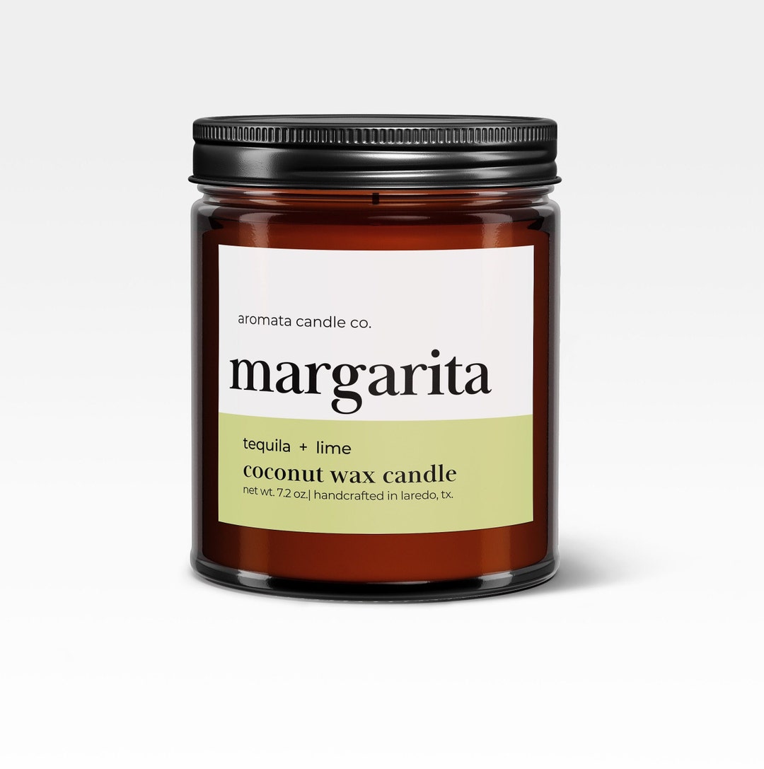 MARGARITAS CANDLE : Tequila Lime Essence Actually Smells Great Premium ...
