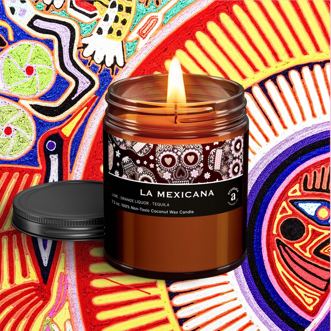 LA MEXICANA Candle. Top Quality Dont Settle for Less. Pure Coconut Wax ...