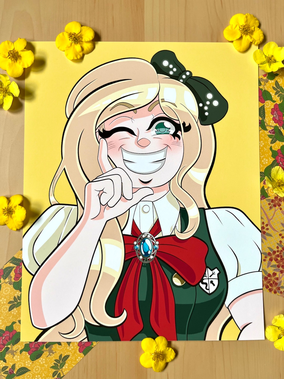 Danganronpa Print - Sonia Nevermind - Matte - Etsy