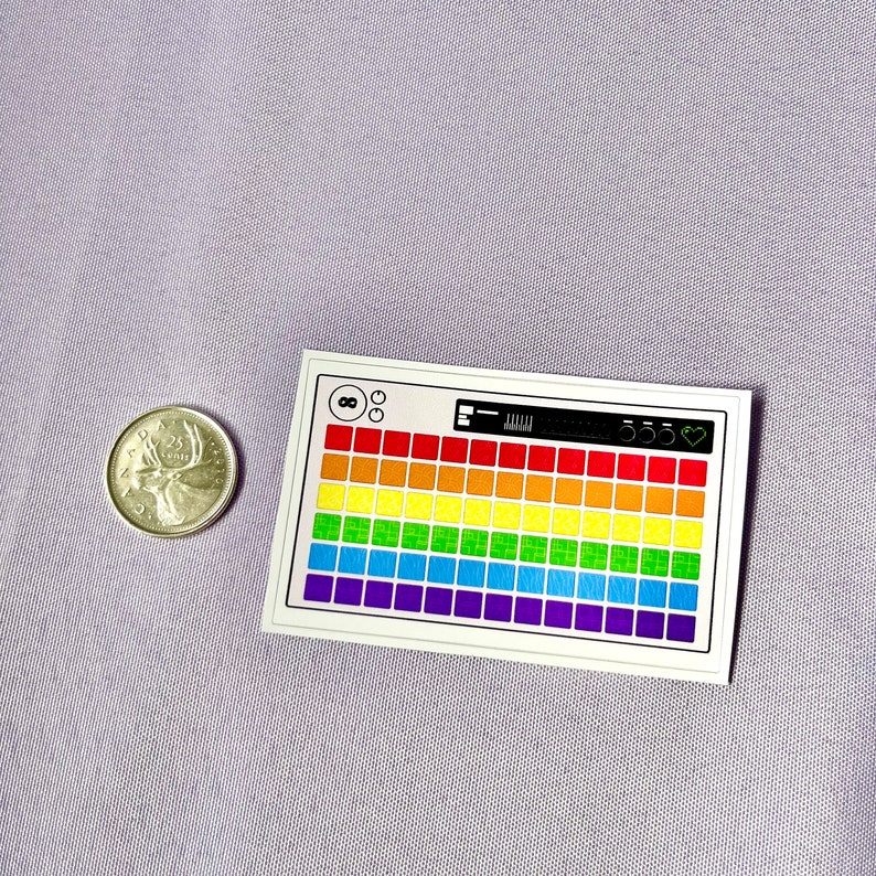 Splatoon Stickers Pride Palettes SET 1 - Etsy