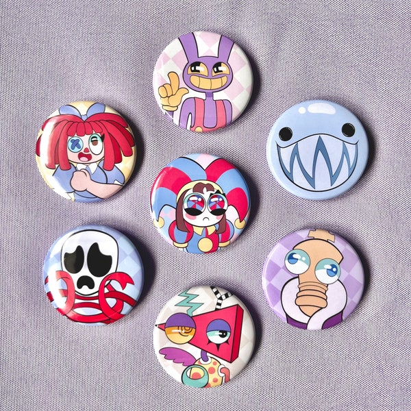 Circus Buttons - Etsy