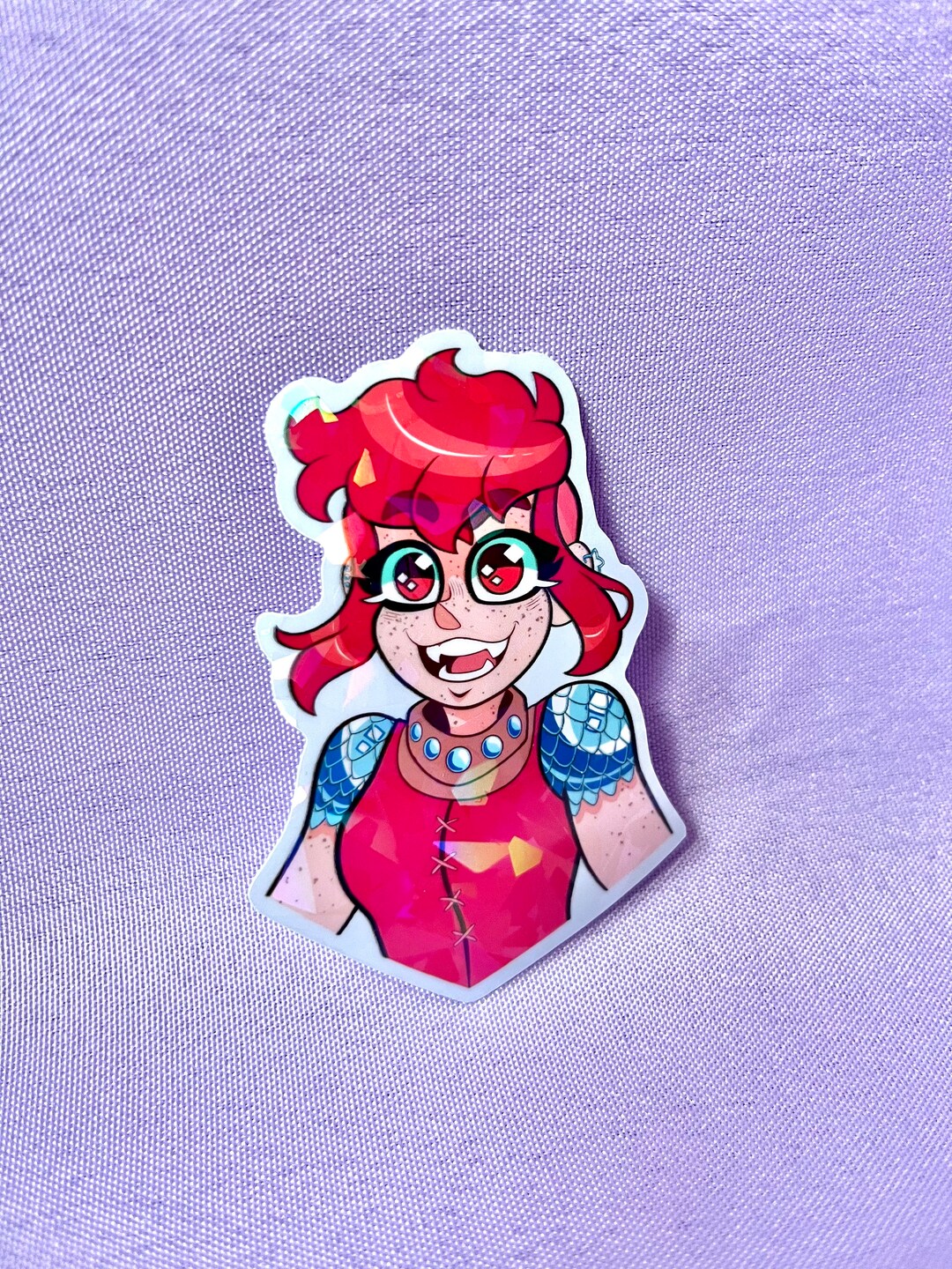 Nimona Holographic Sticker - Etsy