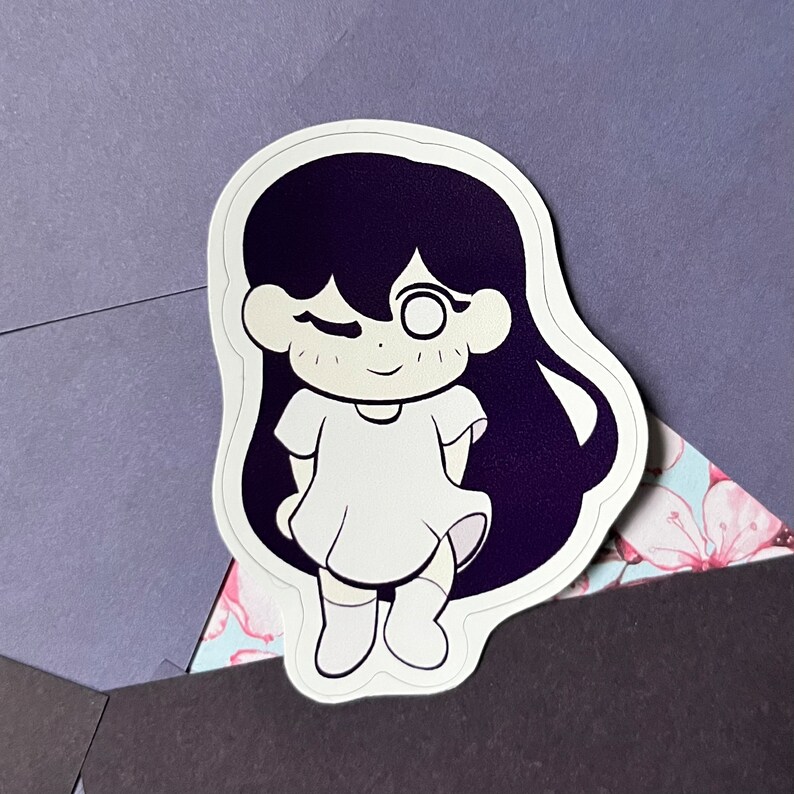 OMORI Stickers Real World / Faraway Town Sunny, Aubrey, Kel, Hero, Mari ...
