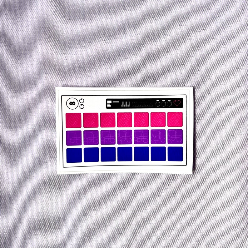 Splatoon Stickers Pride Palettes SET 1 - Etsy