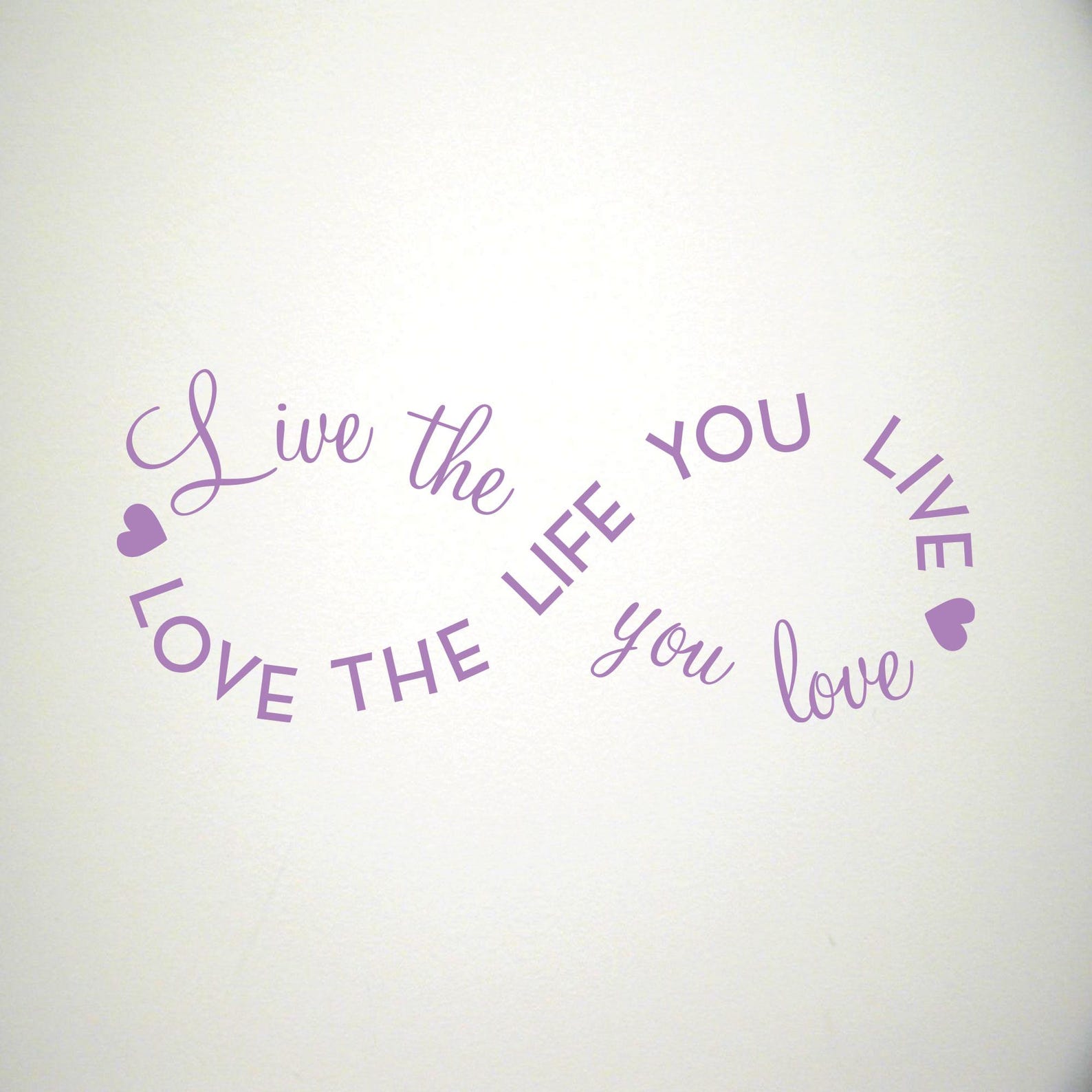 Infinity Symbol Quote Decal - Etsy