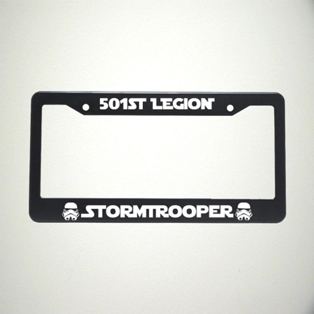 501st Legion Stormtrooper License Plate Cover - Etsy