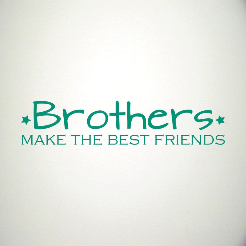 Brother Wall Decals - Etsy